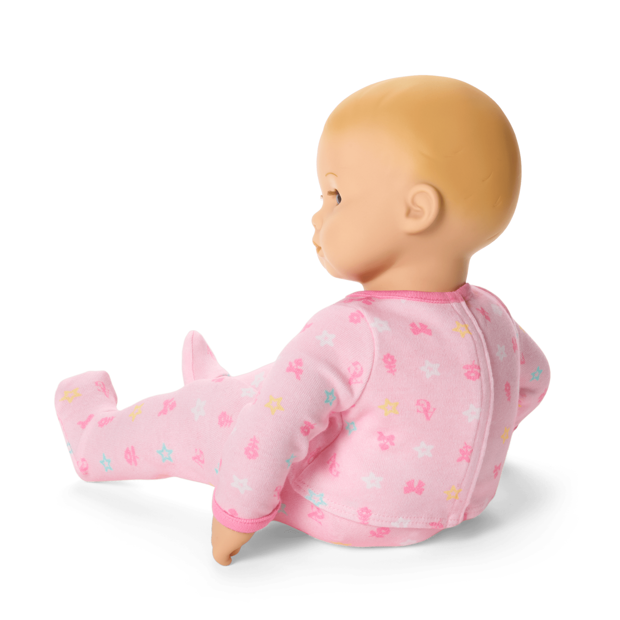 Bitty Baby® Doll #3 with blonde hair in Pink |American Girl®