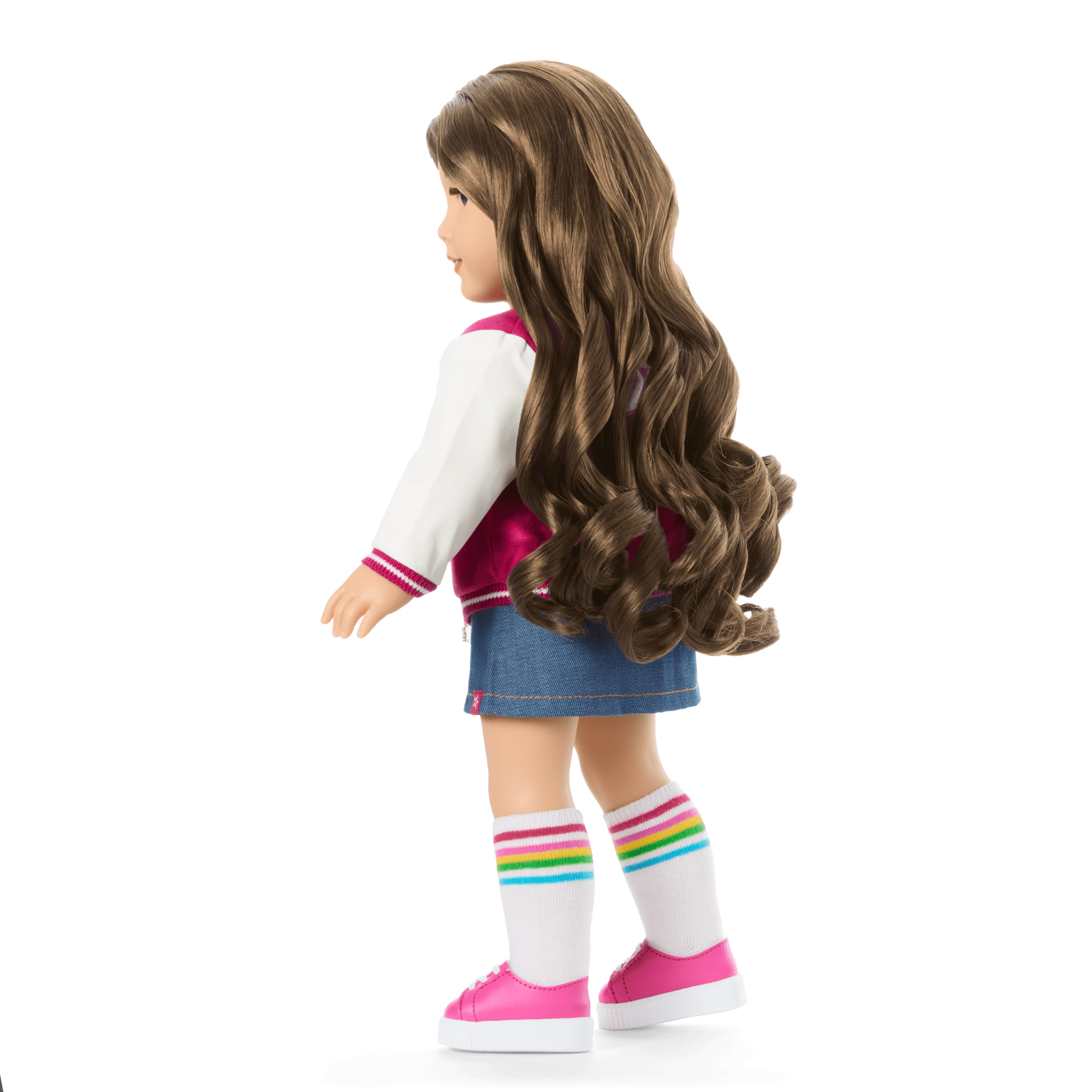 Truly Me™ 18-inch Doll #126 with wavy brown hair | American Girl®