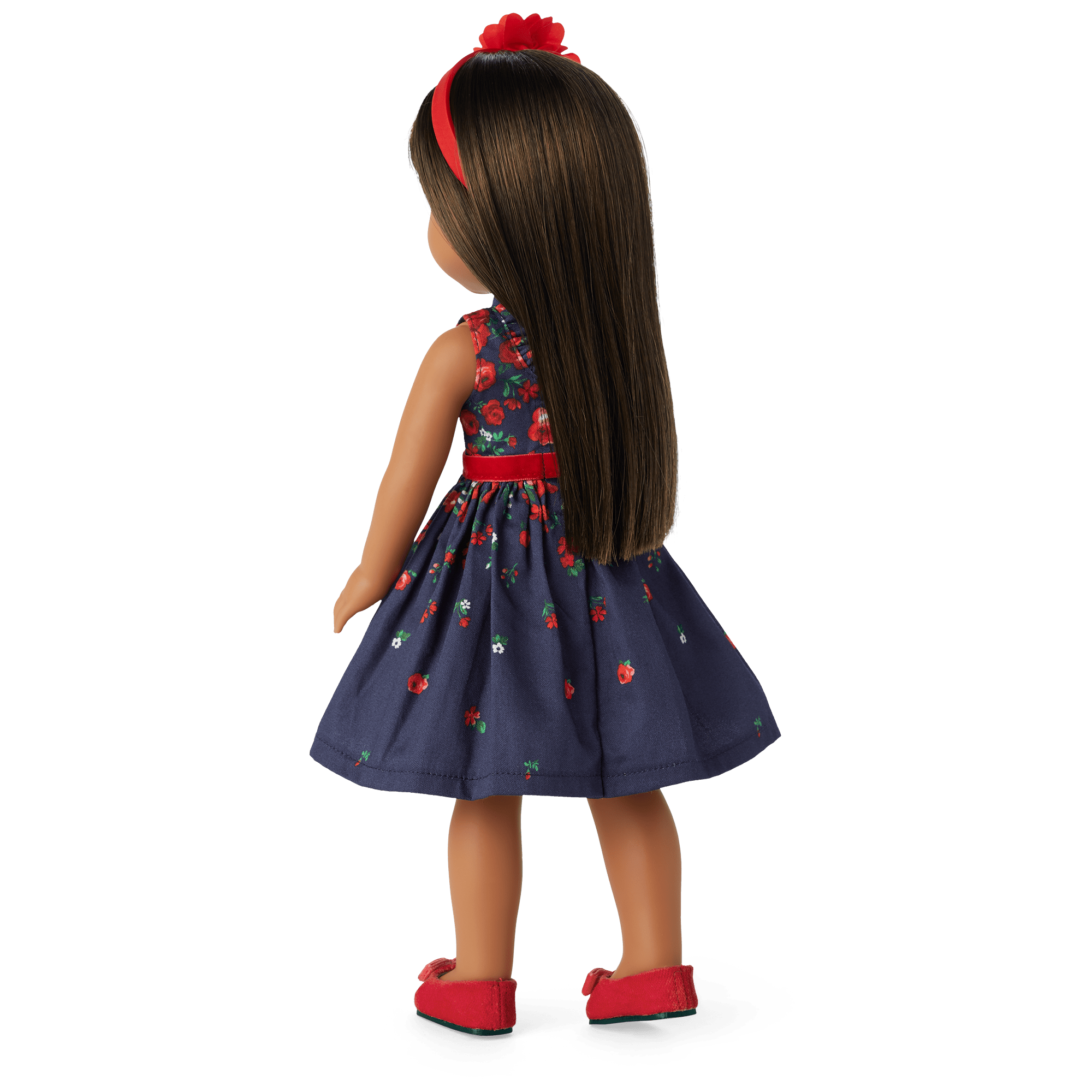 AG x Janie and Jack Wrapped in Roses Dress for WellieWishers™ Dolls
