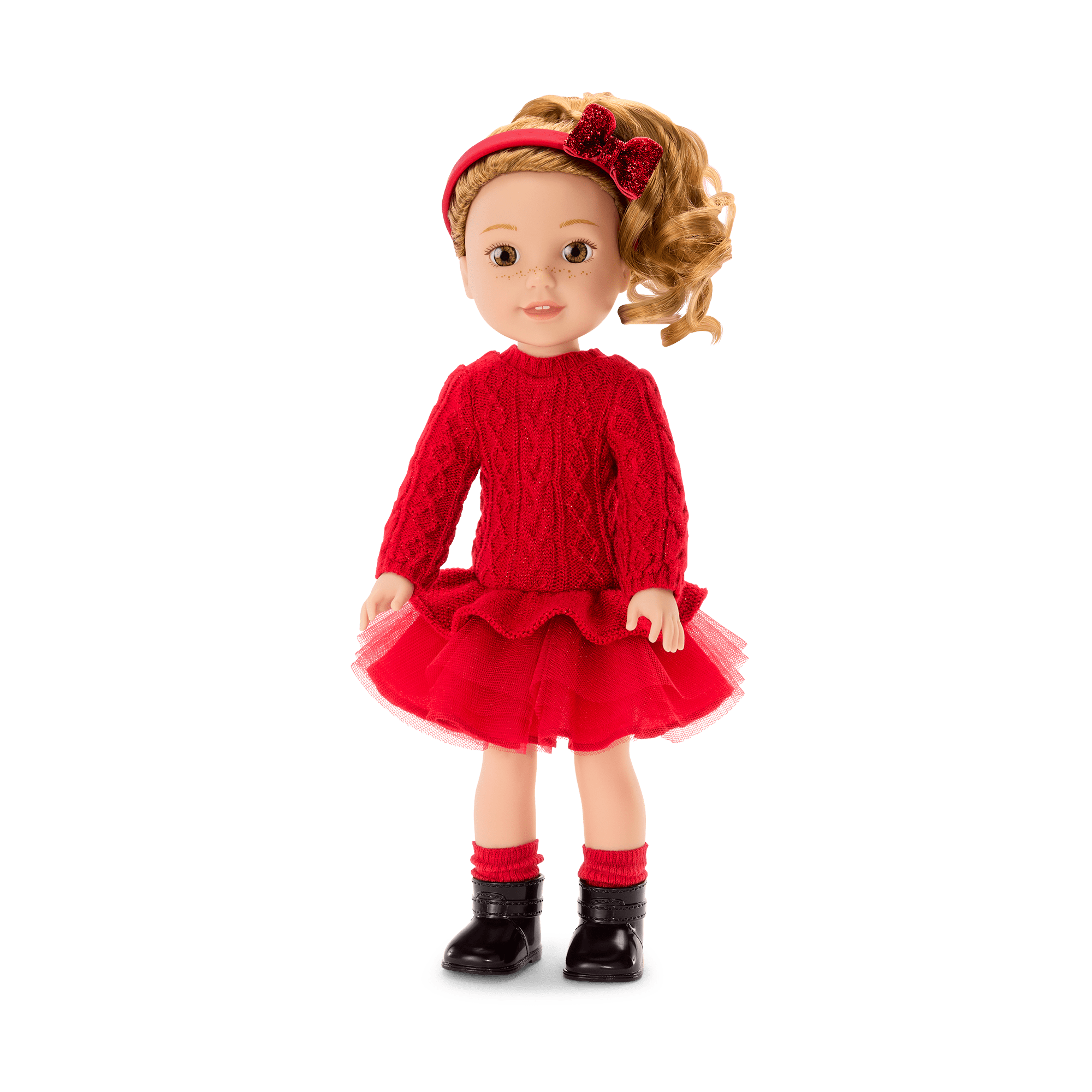 Something Navy Sweater Dress for WellieWishers™ Dolls | American Girl®